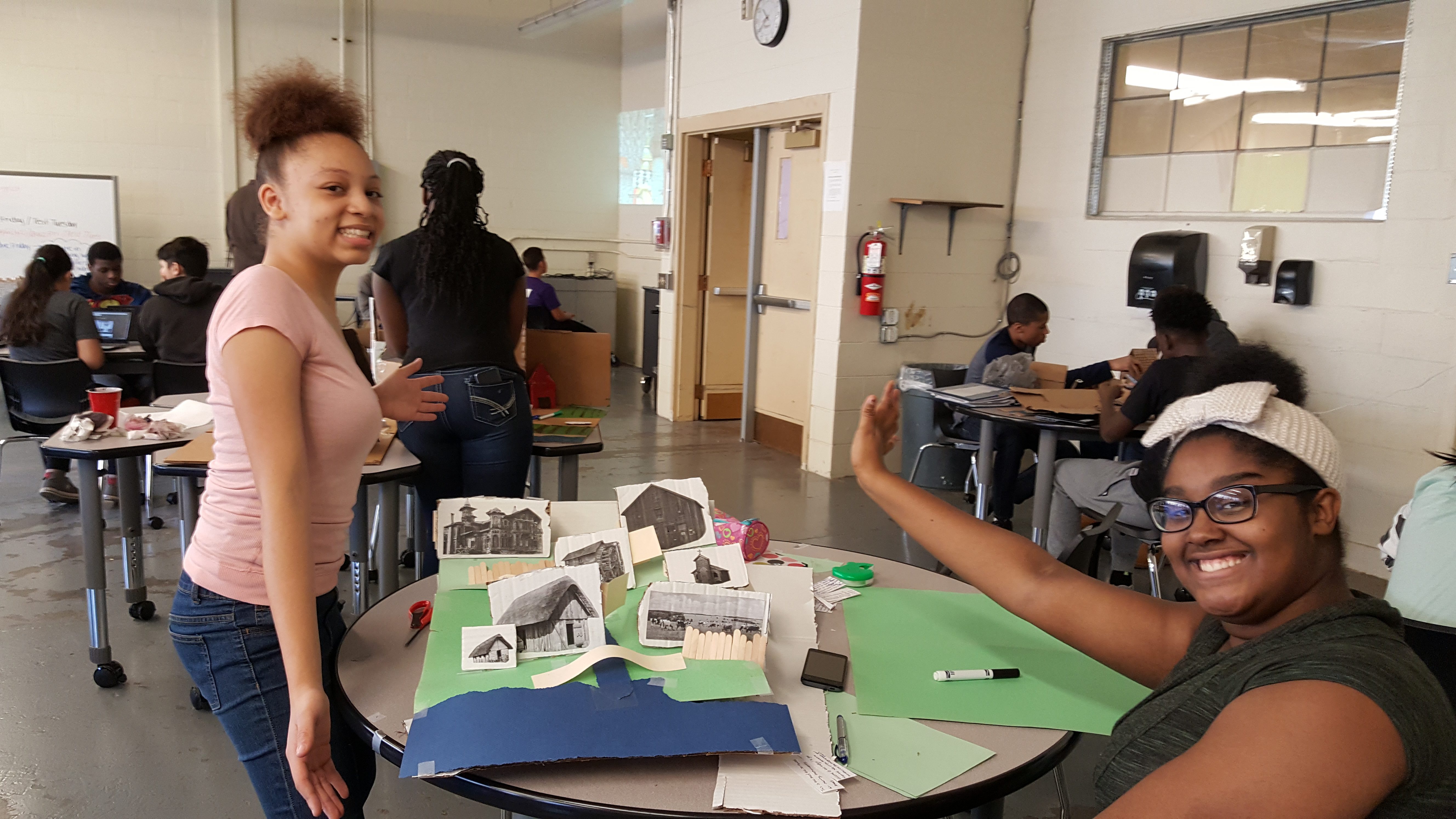 P-TECH students create feudal societies | Troy City School District