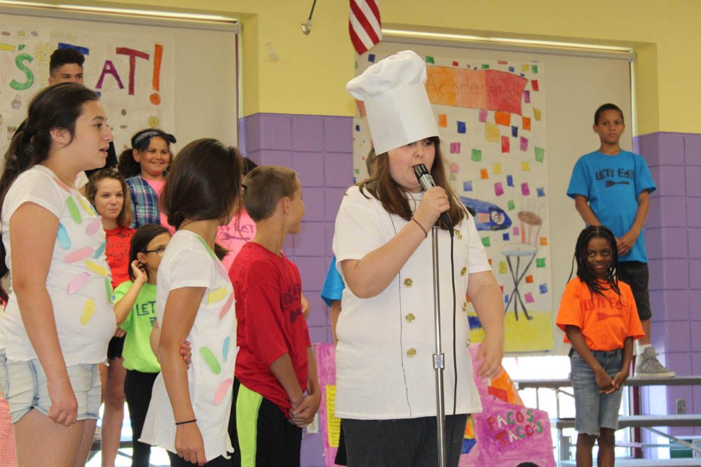 Students perform a tasty musical | Troy City School District