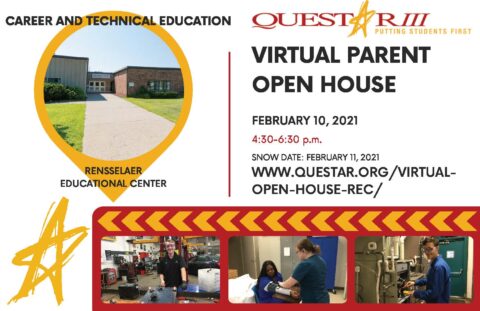 Questar III CTE Virtual Open House - February 10 | Troy City School District