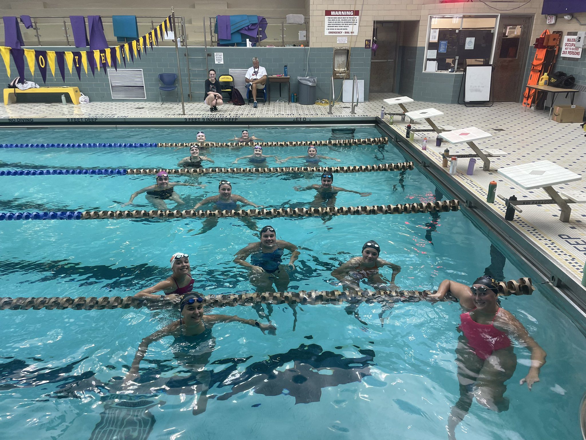 Troy-AP Girls Swim Team wins first meet against Shaker | Troy City ...