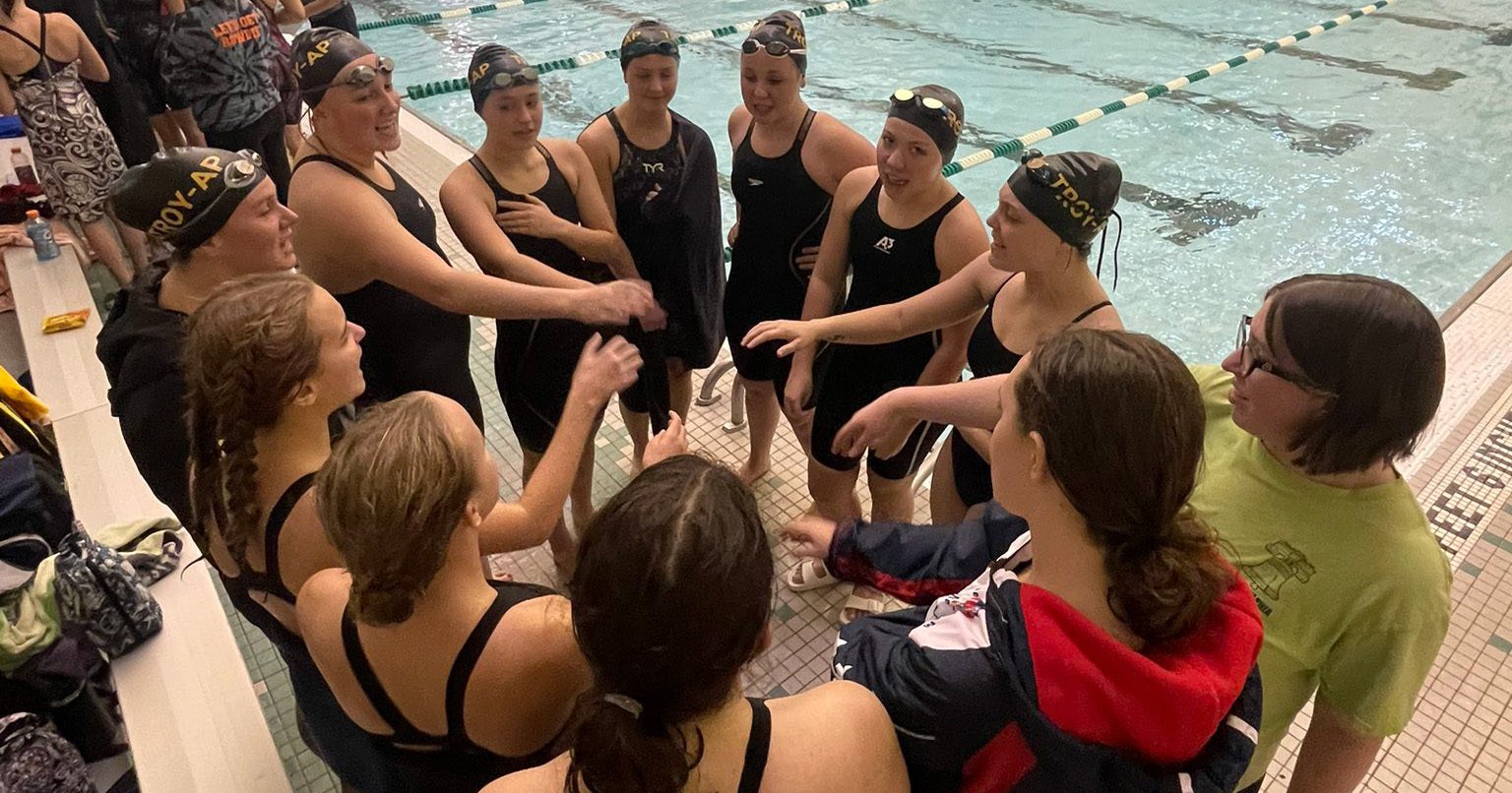Troy-AP Swim places fifth in Section 2 Championship | Troy City School ...
