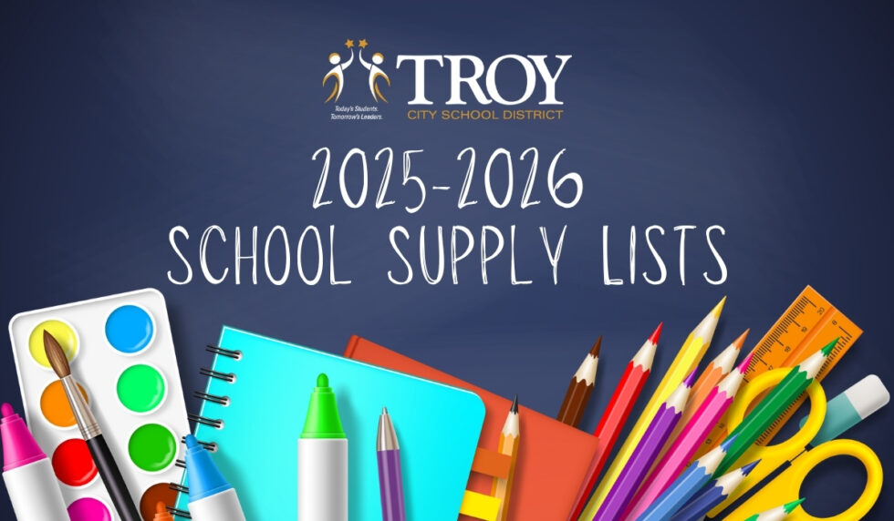 2025-2026 School Supply Lists | Troy City School District